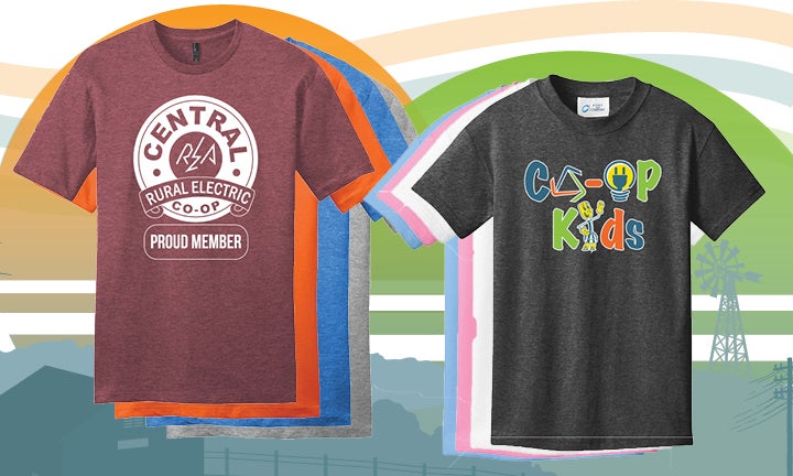 Order Member Shirts Today! | Central Rural Electric Cooperative